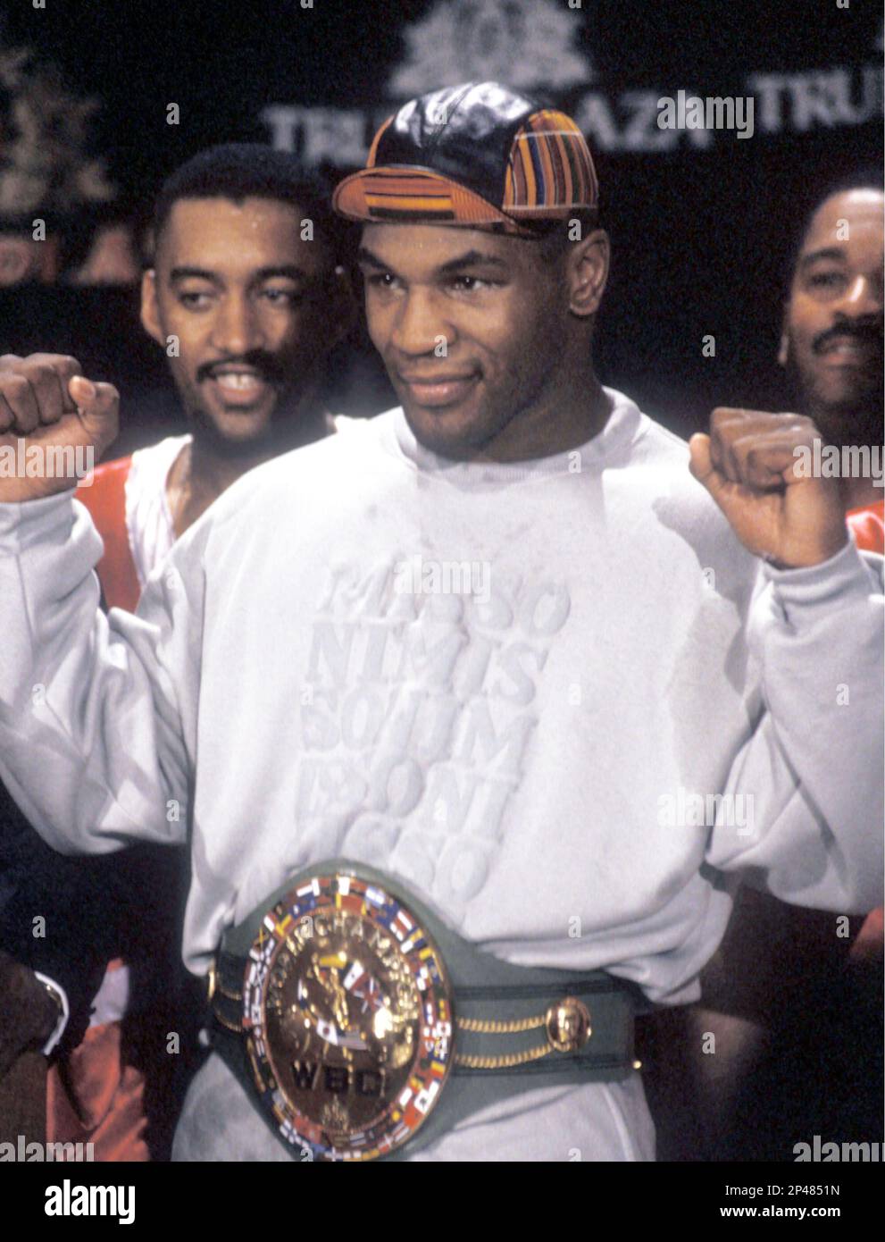 Pro Boxer Mike Tyson during an interview in Atlantic City July 21, 1989 ...