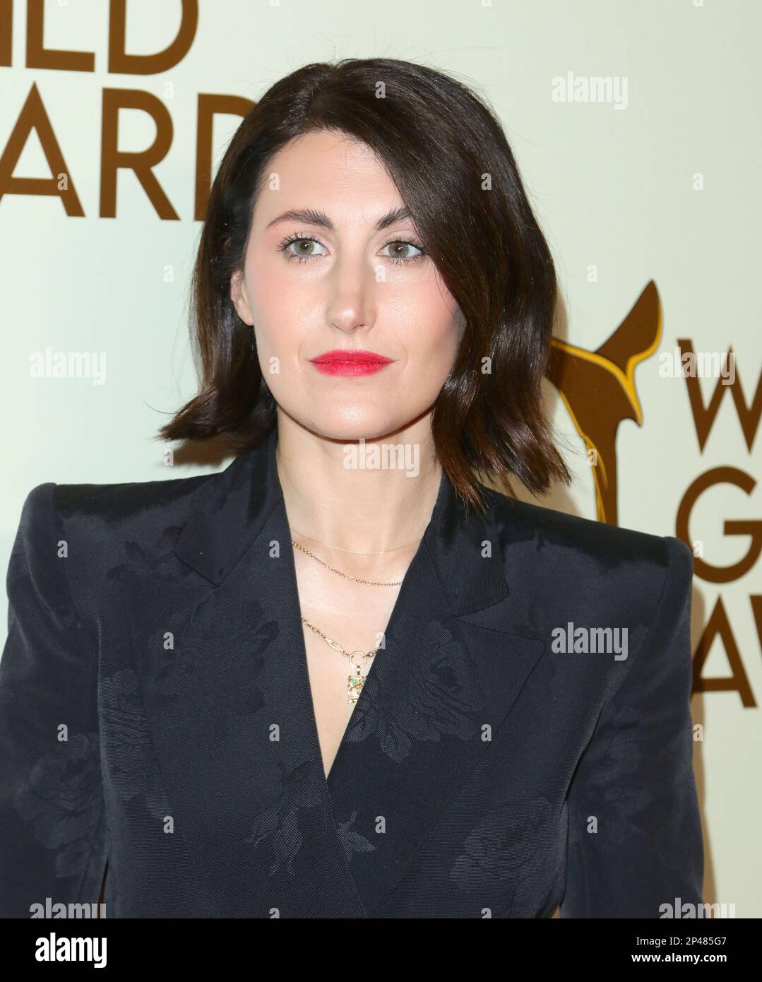 Jen Statsky arrives at The 2023 Writers Guild Awards held at The ...