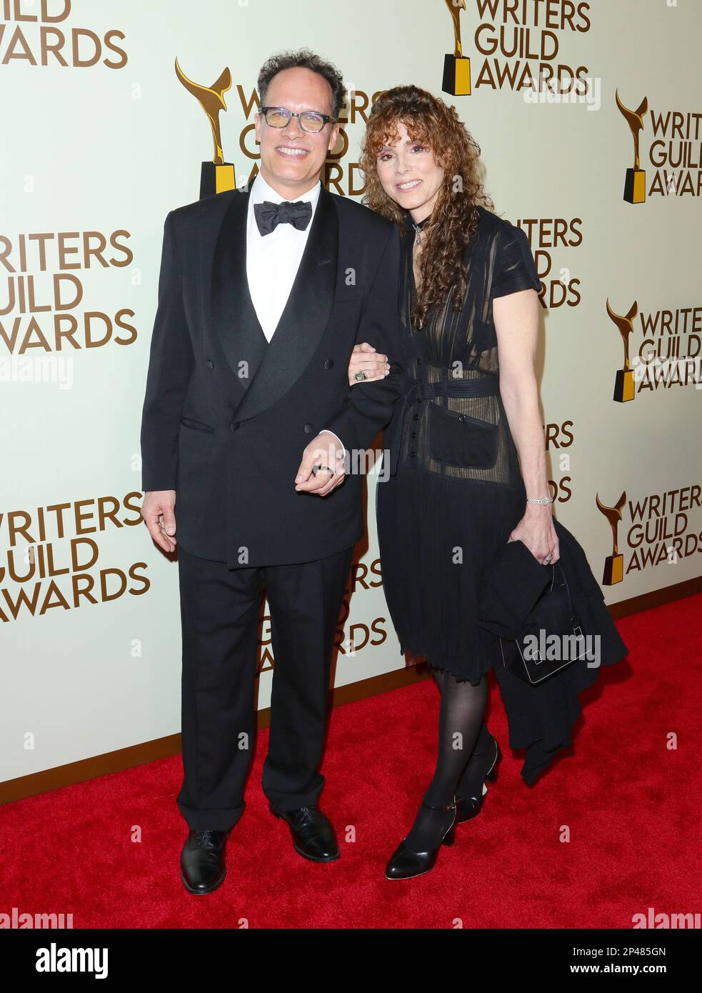 Diedrich Bader arrives at The 2023 Writers Guild Awards held at The ...