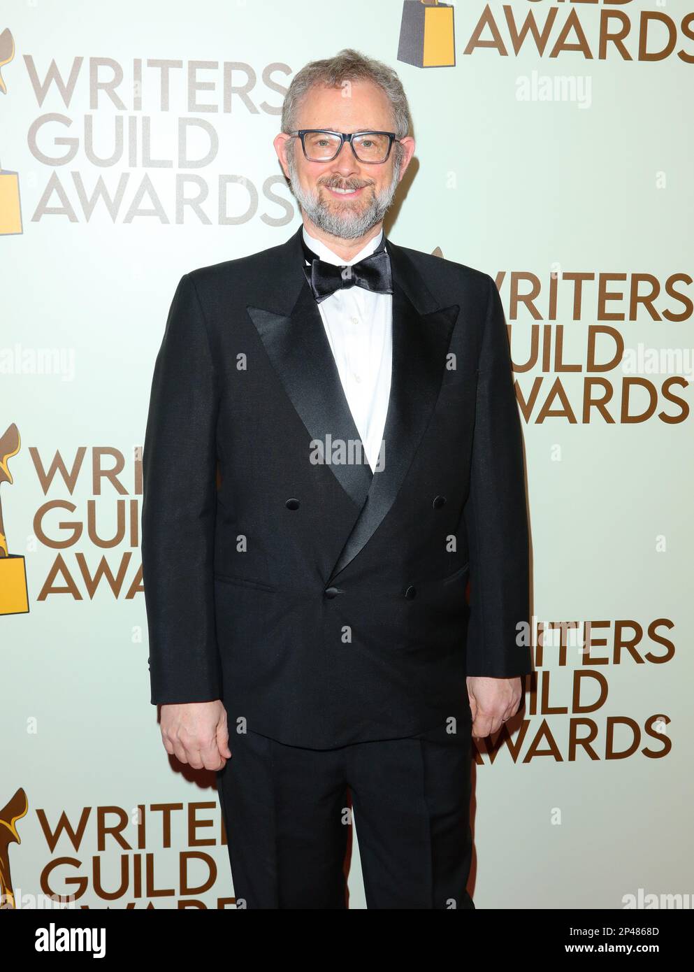 Elijah Aaron arrives at The 2023 Writers Guild Awards held at The ...