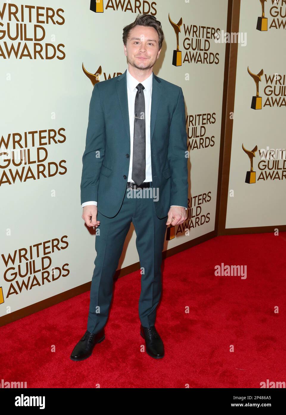 Chris Sturgeon arrives at The 2023 Writers Guild Awards held at The ...