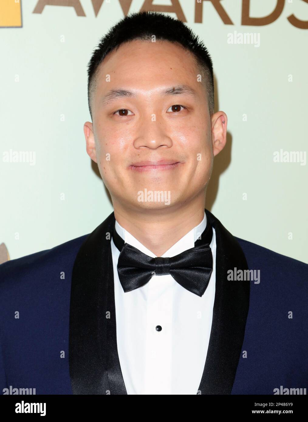Justin Tan arrives at The 2023 Writers Guild Awards held at The ...