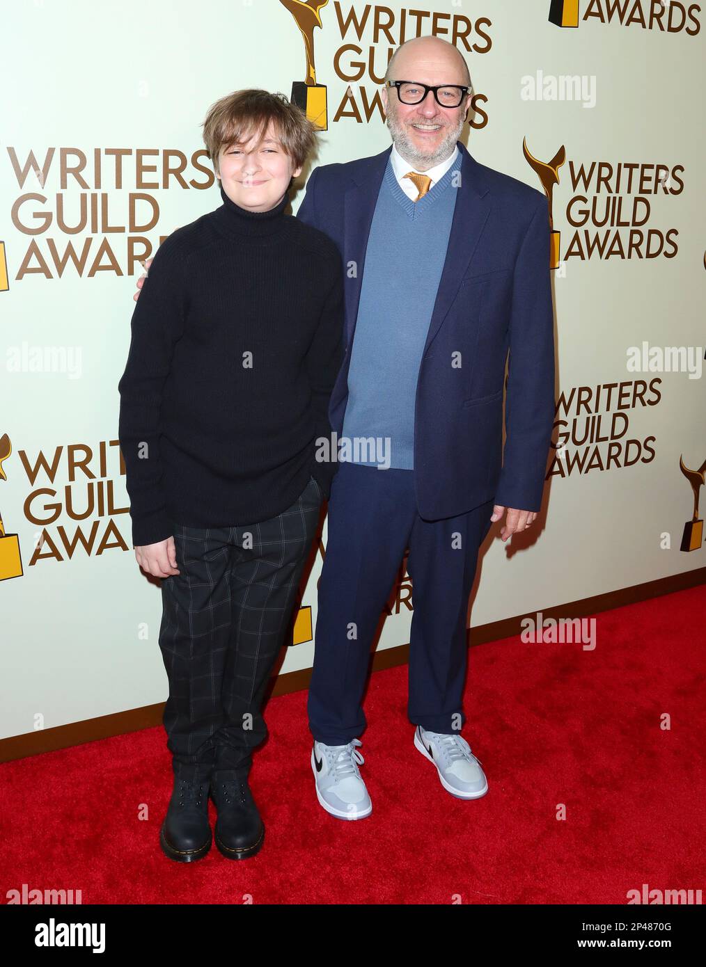 Dave Finkel arrives at The 2023 Writers Guild Awards held at The ...