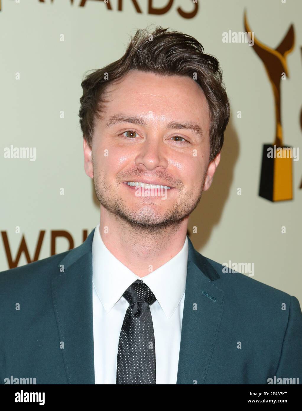 Chris Sturgeon arrives at The 2023 Writers Guild Awards held at The ...