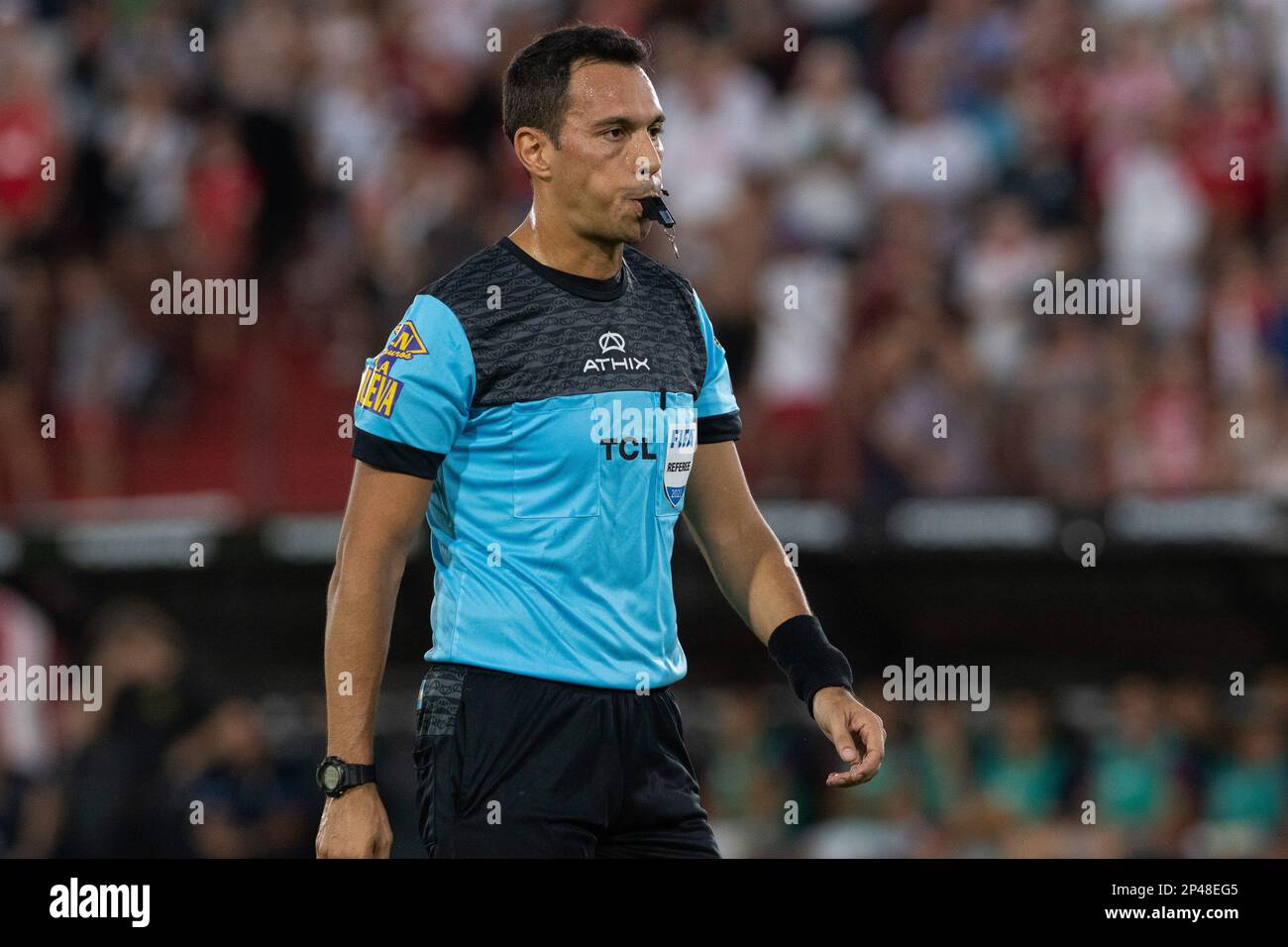 Buenos Aires, Argentina. 05th Mar, 2023. Referee Facundo Tello seen ...