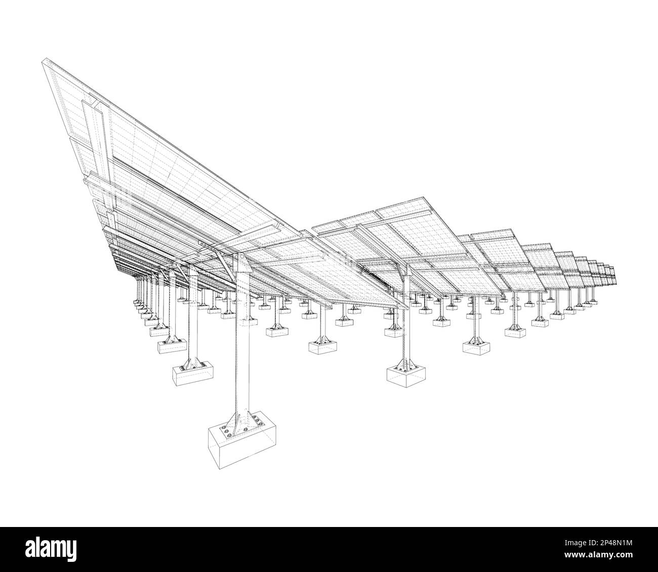 Solar Panel Concept Stock Photo - Alamy