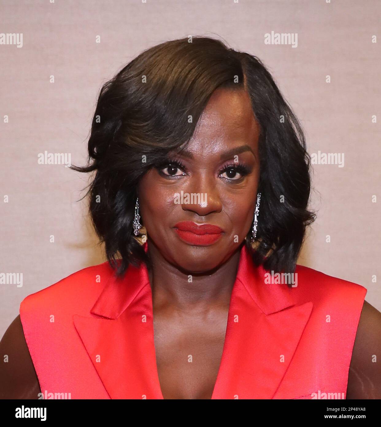Viola Davis poses backstage during the 37th American Society of ...