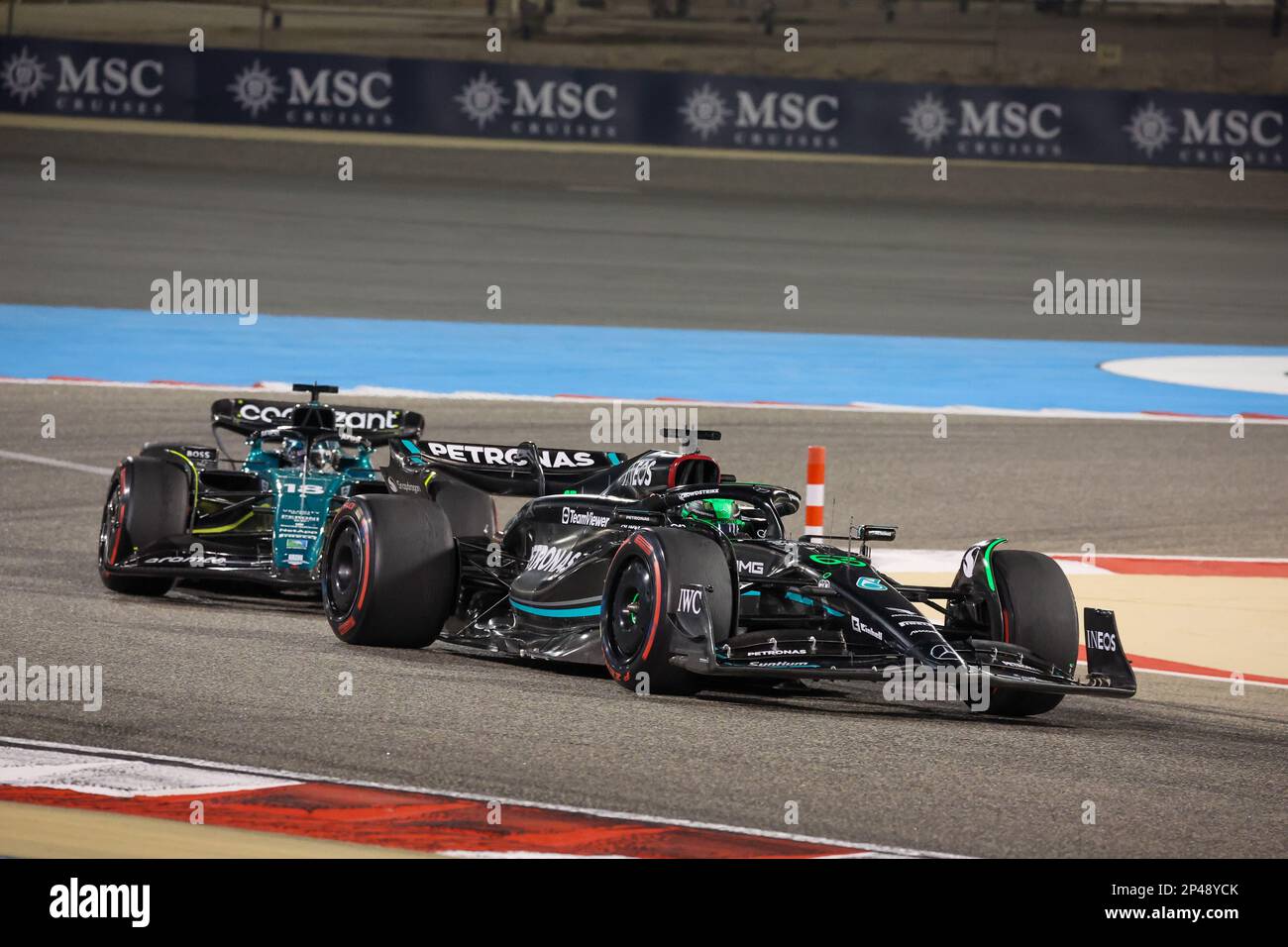 March 5, 2023, Bahrain: George Russell (GBR) Mercedes W14 E Performance ...