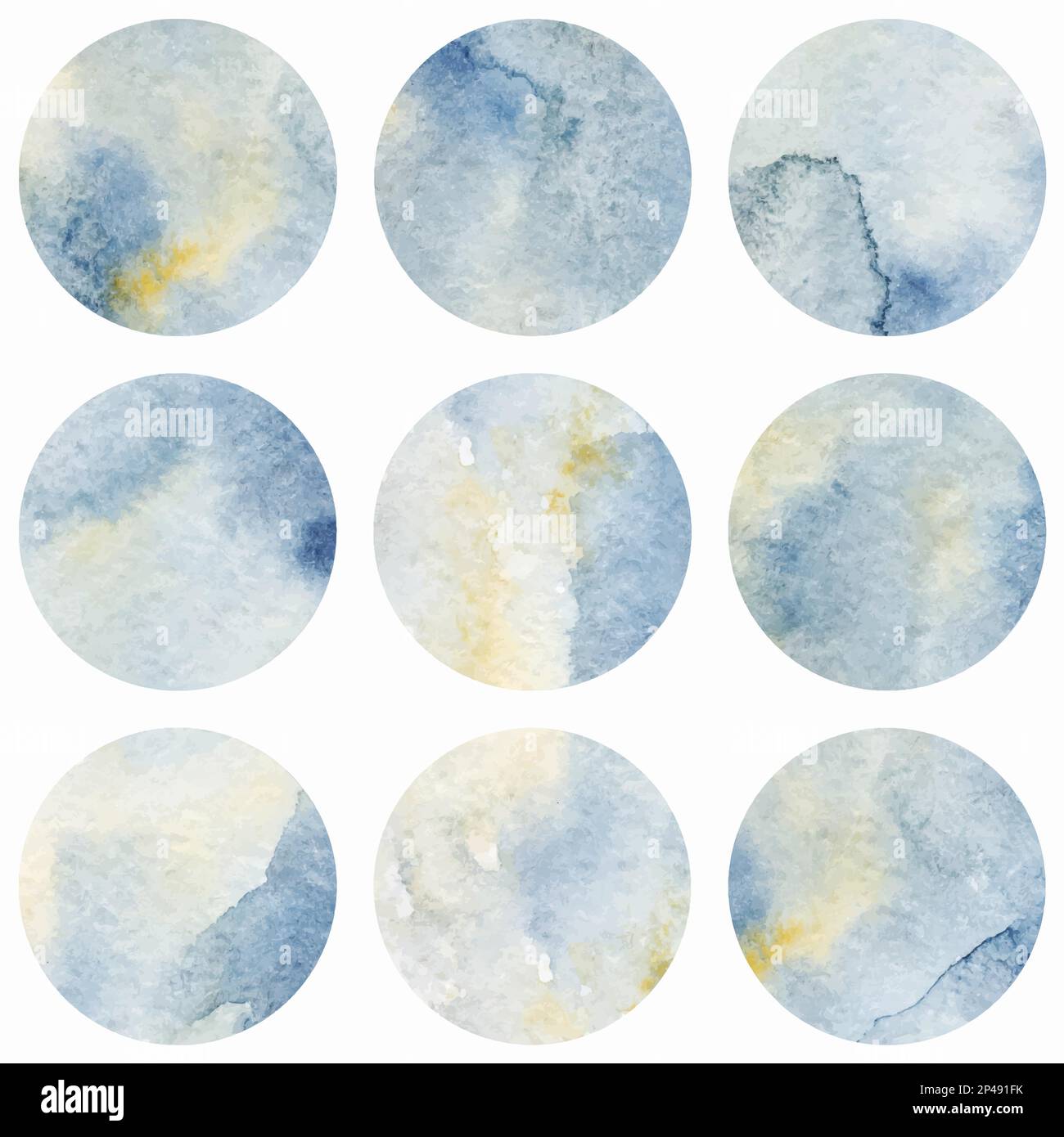 Circle watercolor gray texture Stock Vector Images - Alamy