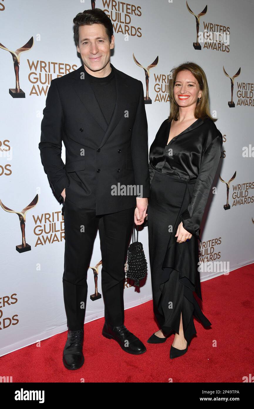 New York, USA. 05th Mar, 2023. (L-R) Tony Dokoupil and Katy Tur attend ...