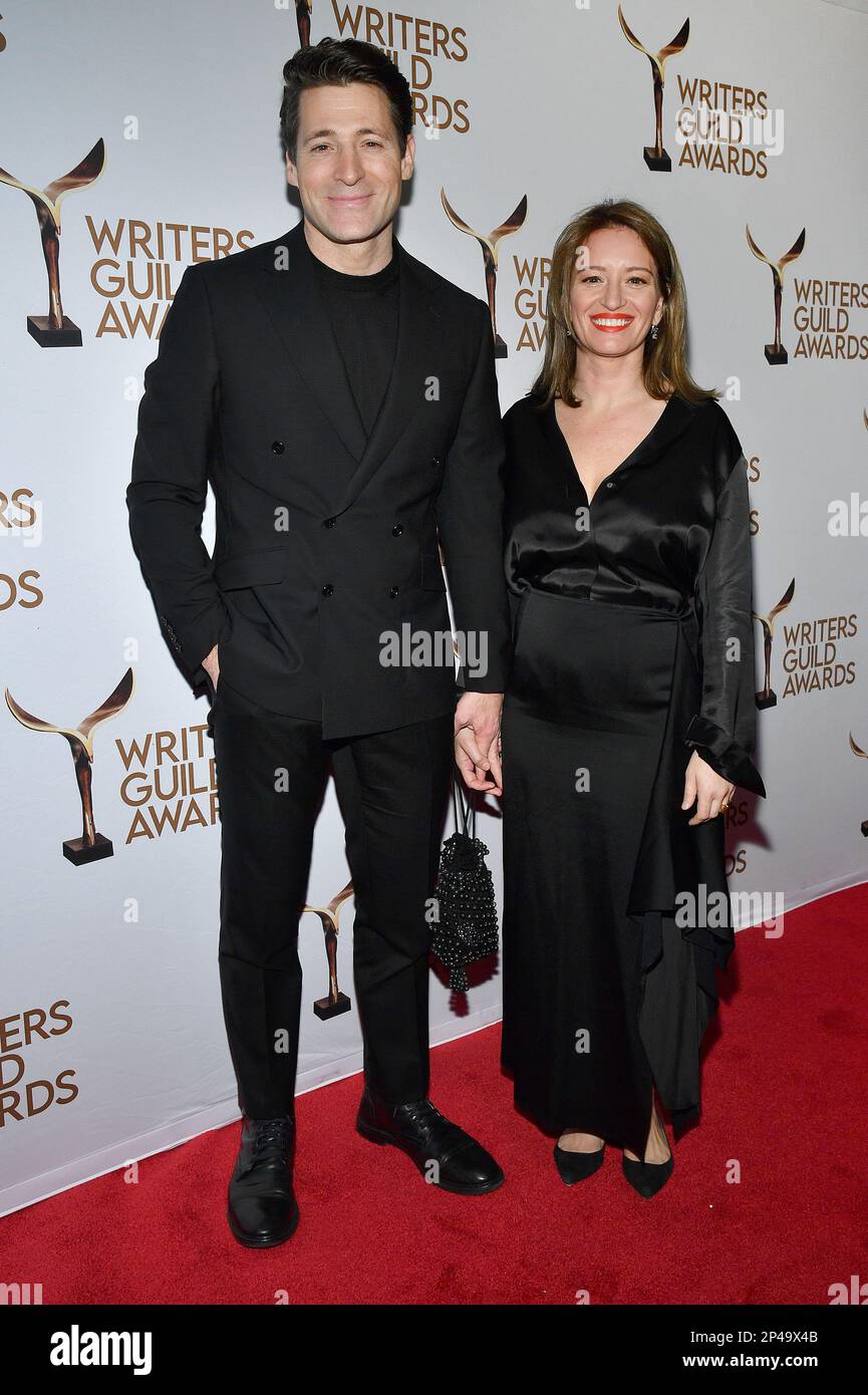 New York, USA. 05th Mar, 2023. (L-R) Tony Dokoupil and Katy Tur attend ...
