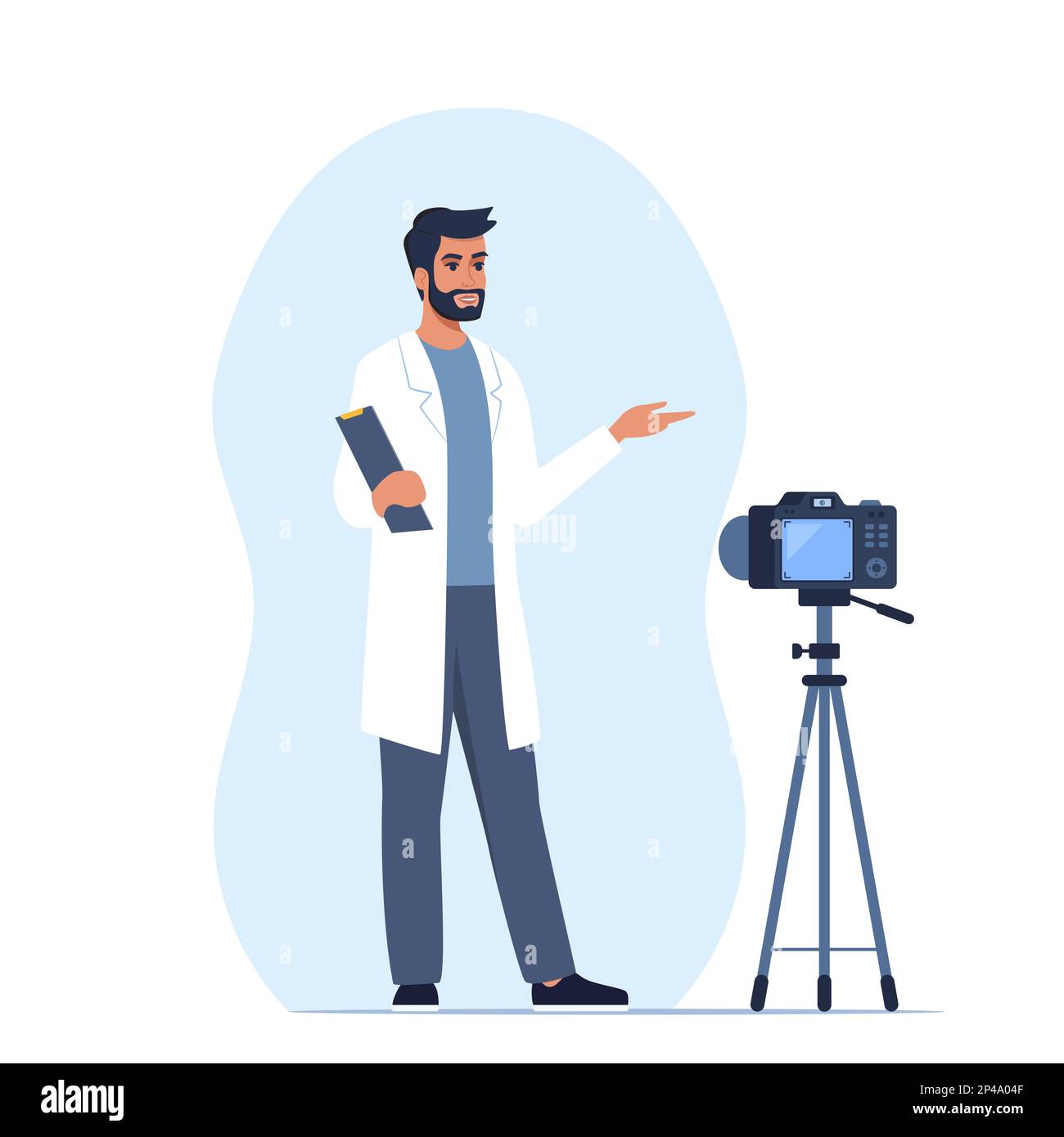 Professor class front lecture Stock Vector Images - Alamy