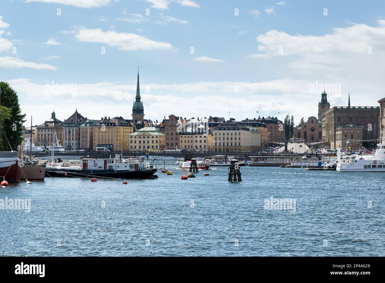 Stockholm gamla stan waterfront view hi-res stock photography and ...
