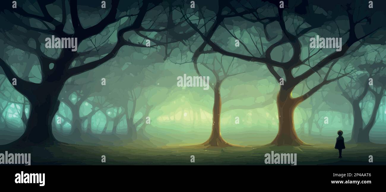 Mysterious Forest Path