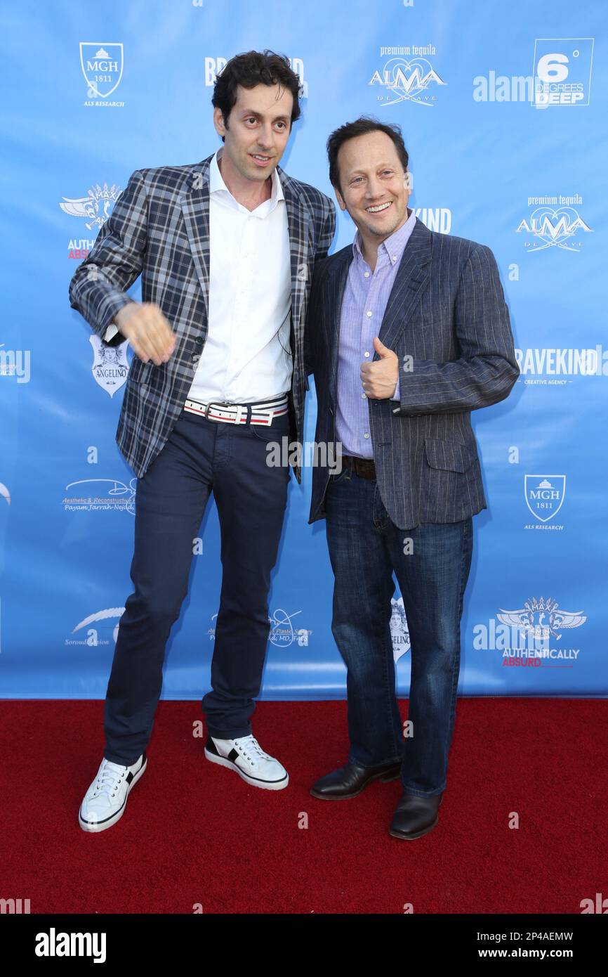 Photo by: JMA/STAR MAX/IPx7/26/14Max Amini and Rob Schneider at MAX ...