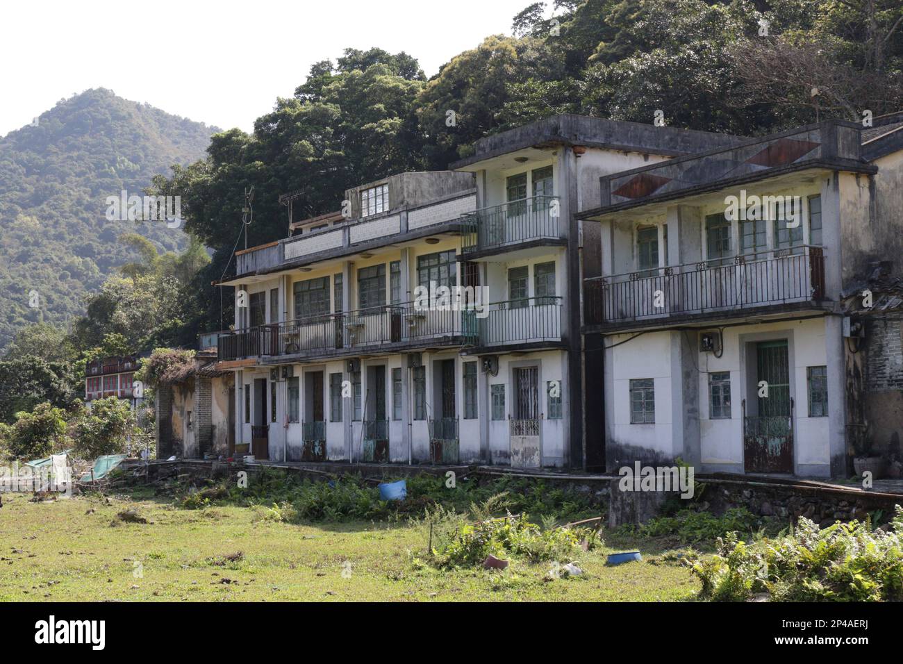 San Uk Ha Tsuen, near Kuk Po Village, an abandoned village in northeast ...