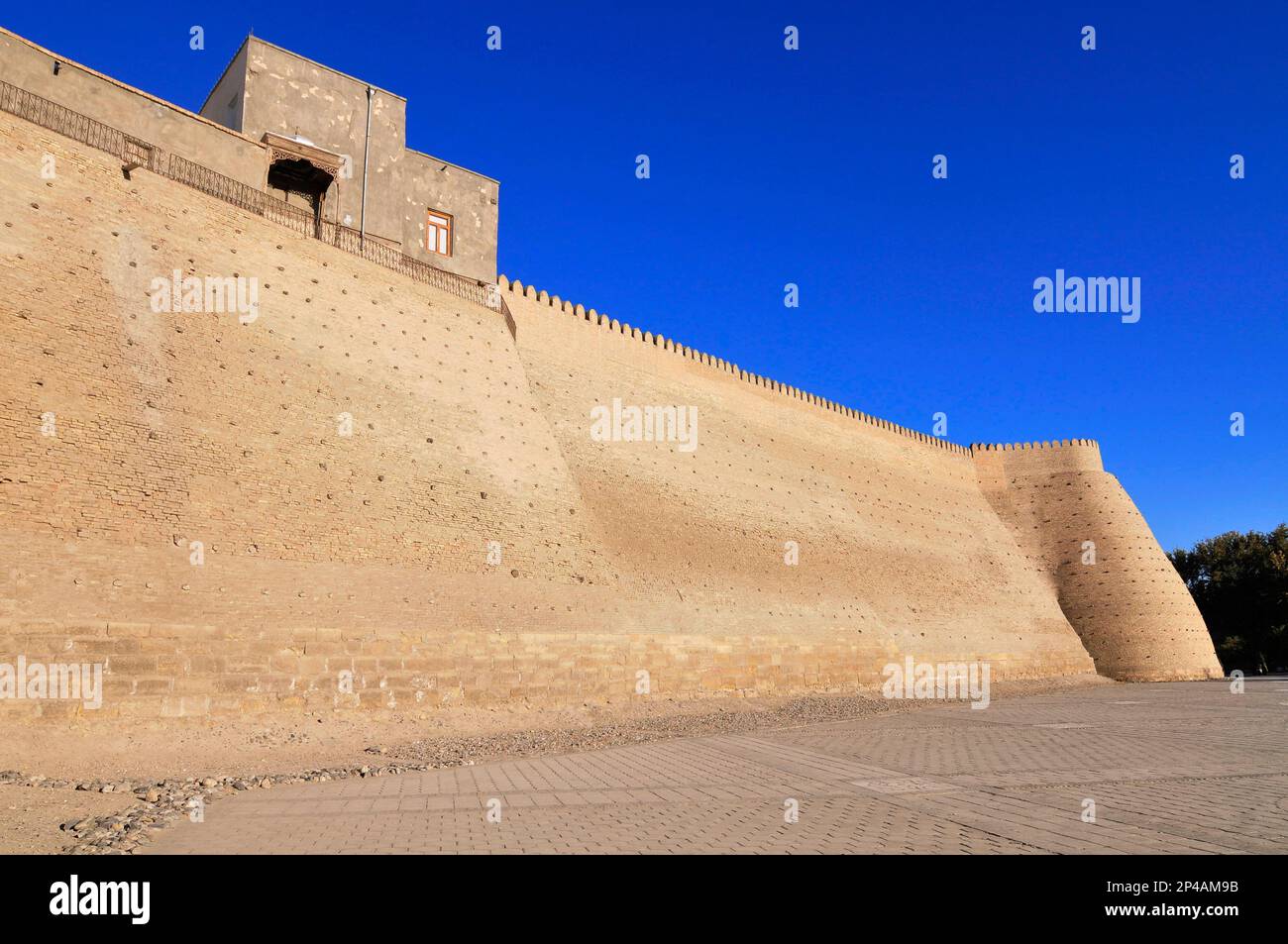 The Ark of Bukhara is a massive fortress located in the heart of the ...
