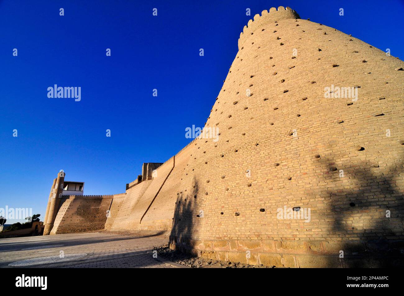 The Ark of Bukhara is a massive fortress located in the heart of the ...