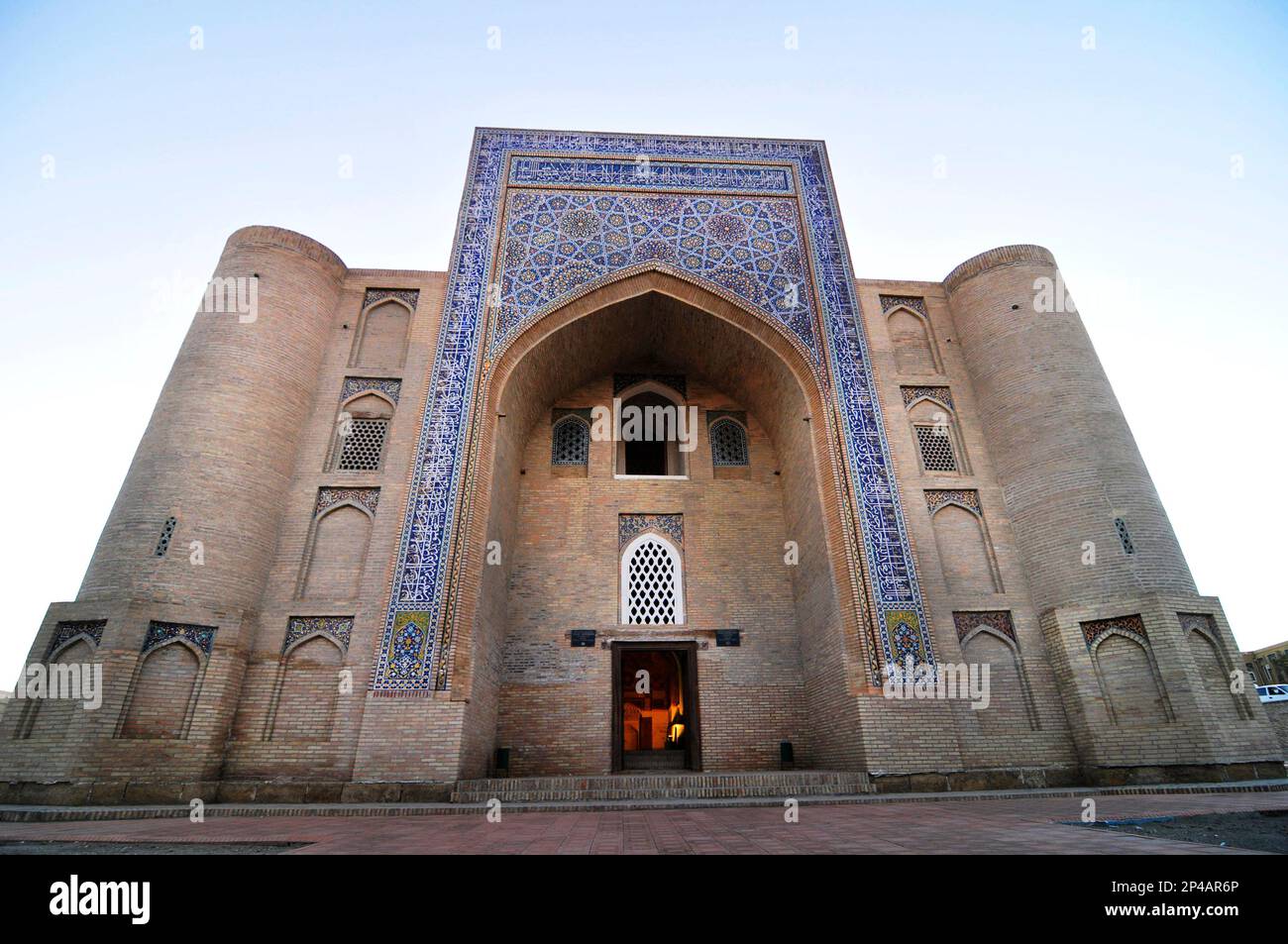 Nodir Devonbegi Tekke madrasa in Bukhara, Uzbekistan Stock Photo - Alamy