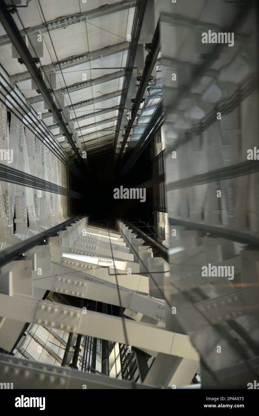 Seethrough elevator hi-res stock photography and images - Alamy