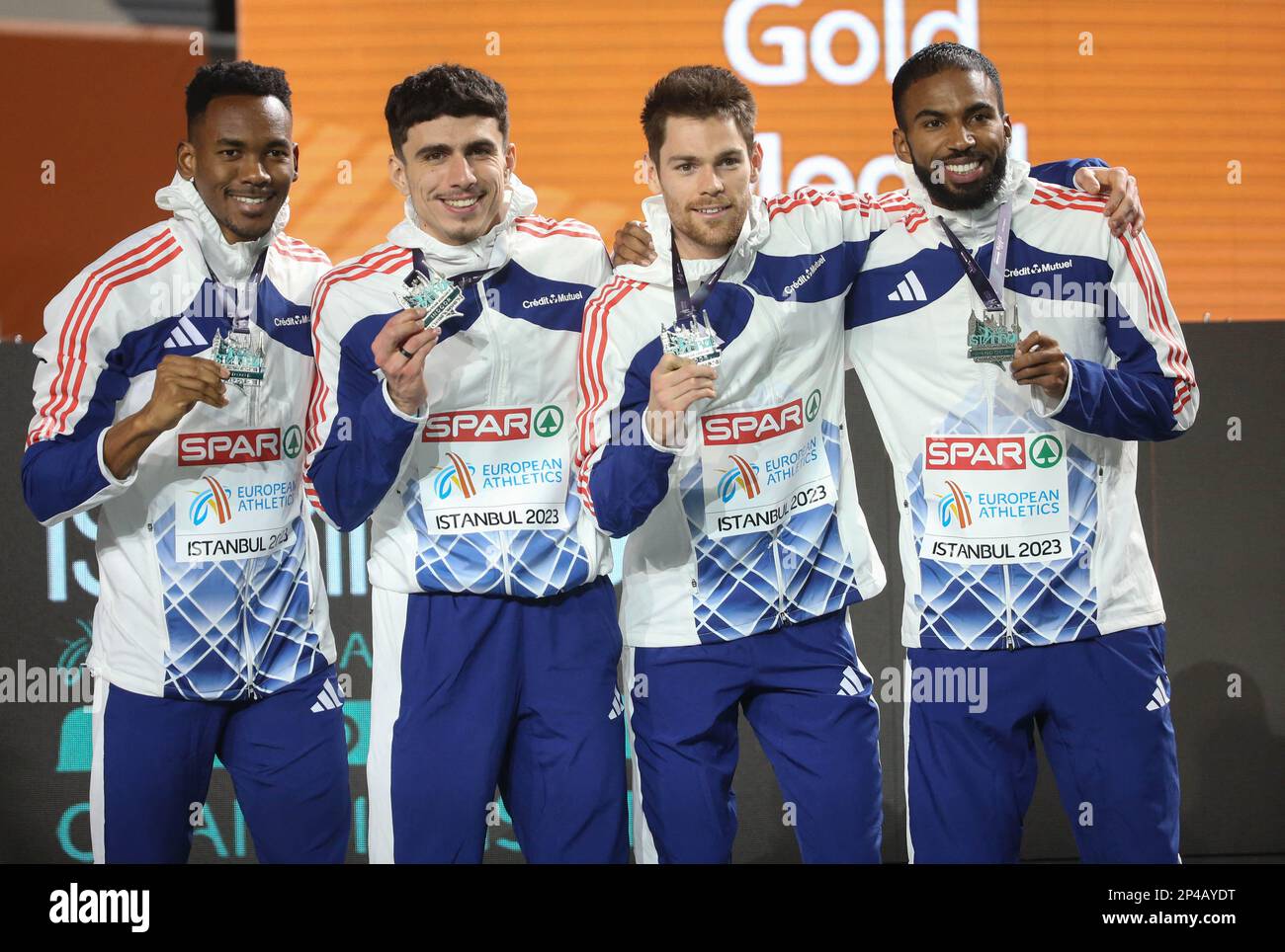 Istanbul, Turkey. 02nd Mar, 2023. Gilles BIRON, Téo ANDANT, Victor ...