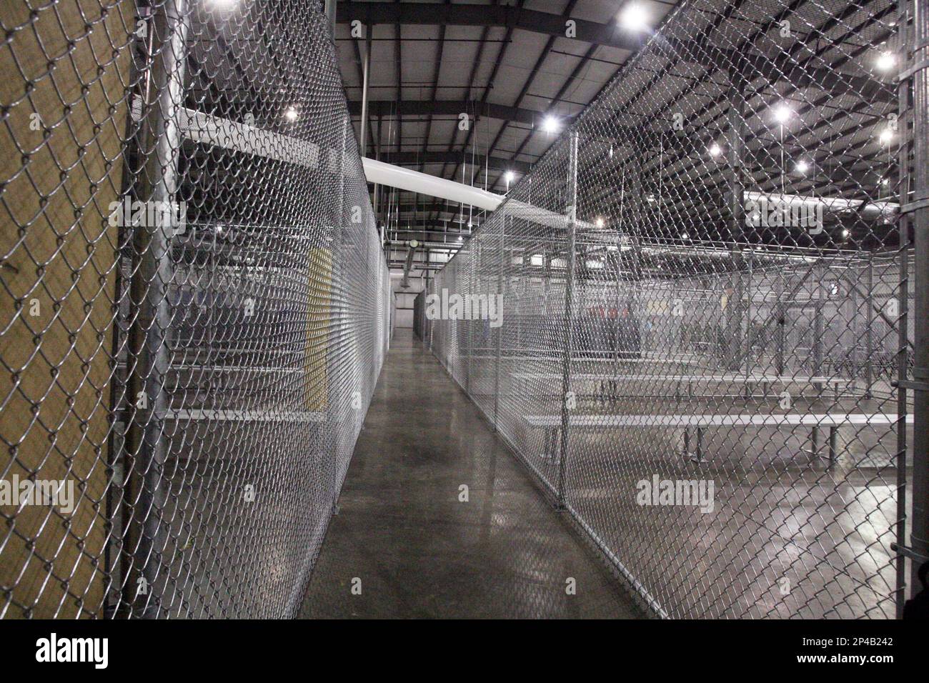 This Thursday, July 17, 2014 photo shows a new intake facility built to ...