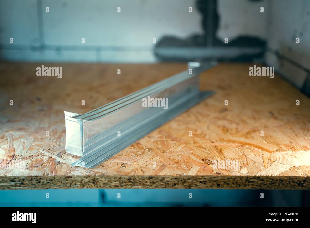 Jumper from a metal profile for a frame wall. Prepared stiffener for ...