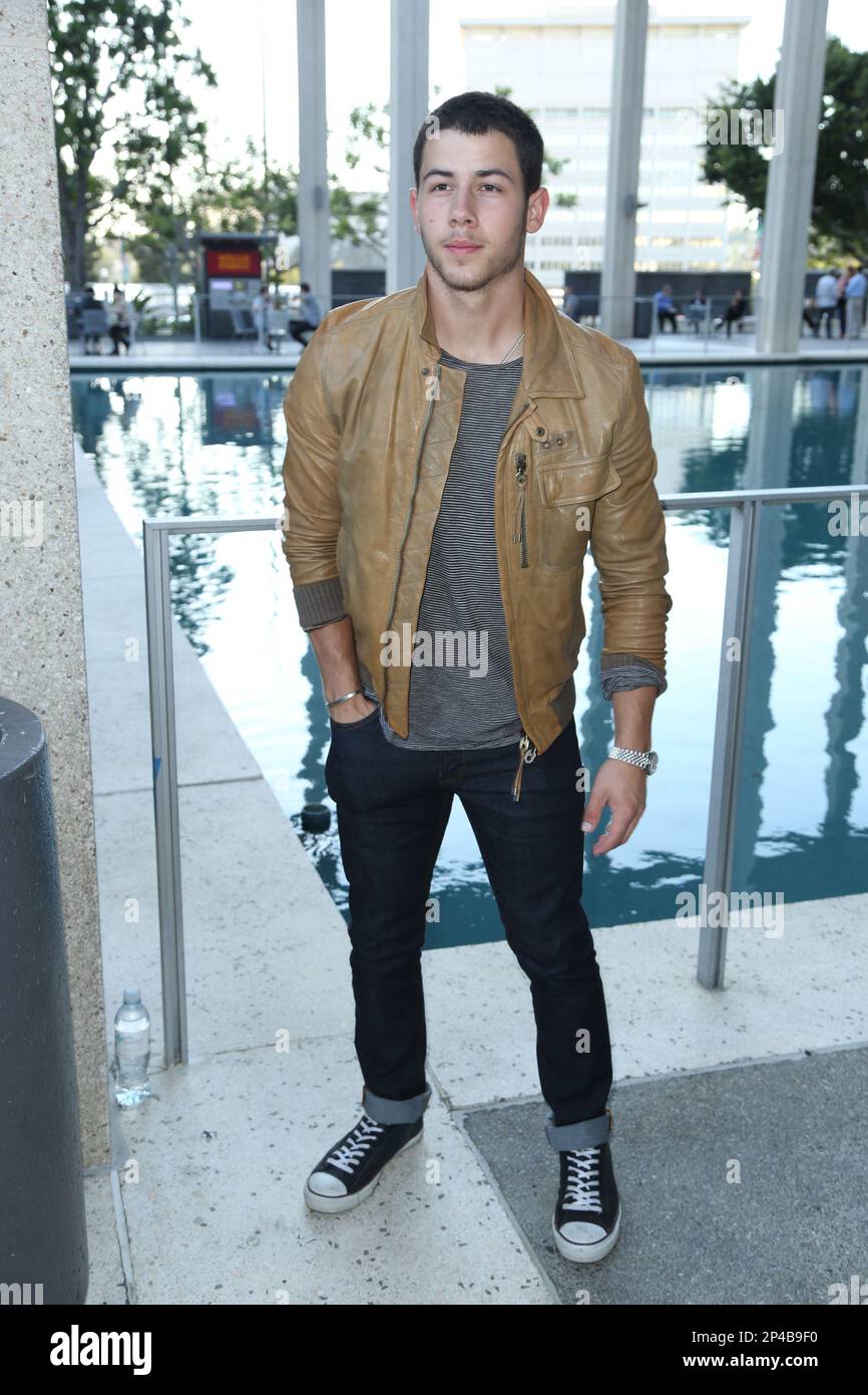 Photo by: JMA/STAR MAX/IPx7/13/14Nick Jonas at The Buyer and Cellar ...