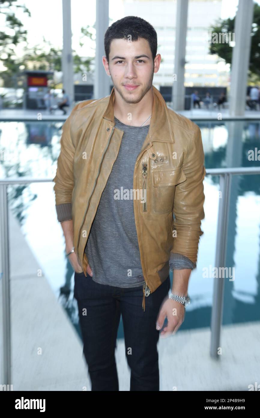 Photo by: JMA/STAR MAX/IPx7/13/14Nick Jonas at The Buyer and Cellar ...