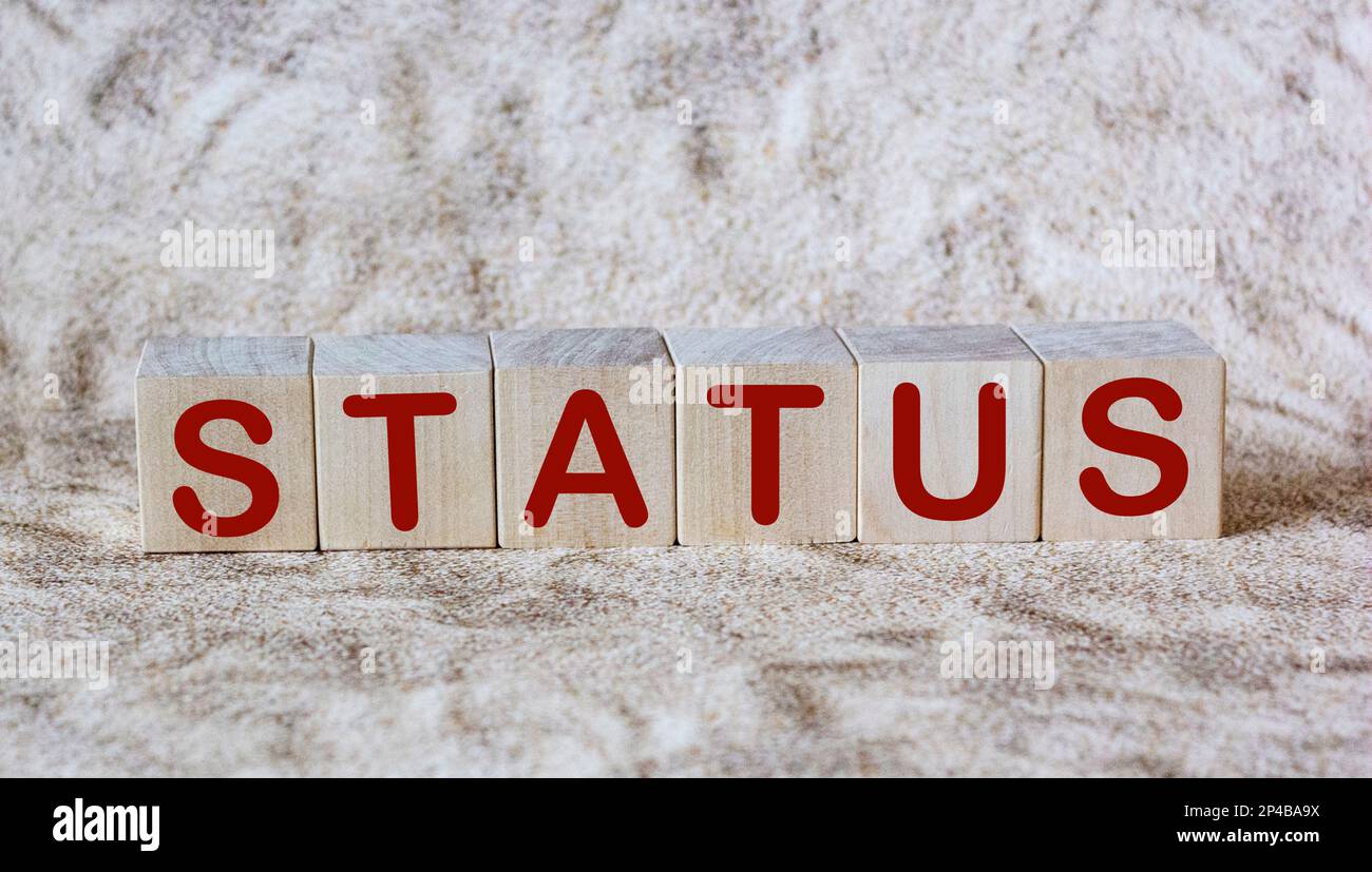 Status icon hi-res stock photography and images - Alamy