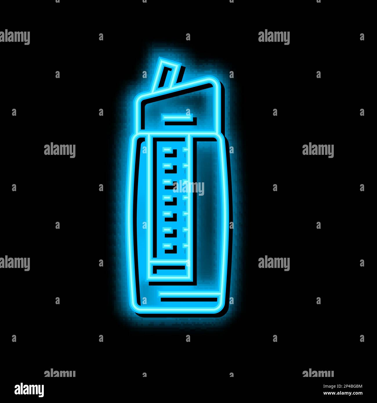 water filter portable neon glow icon illustration Stock Vector Image ...