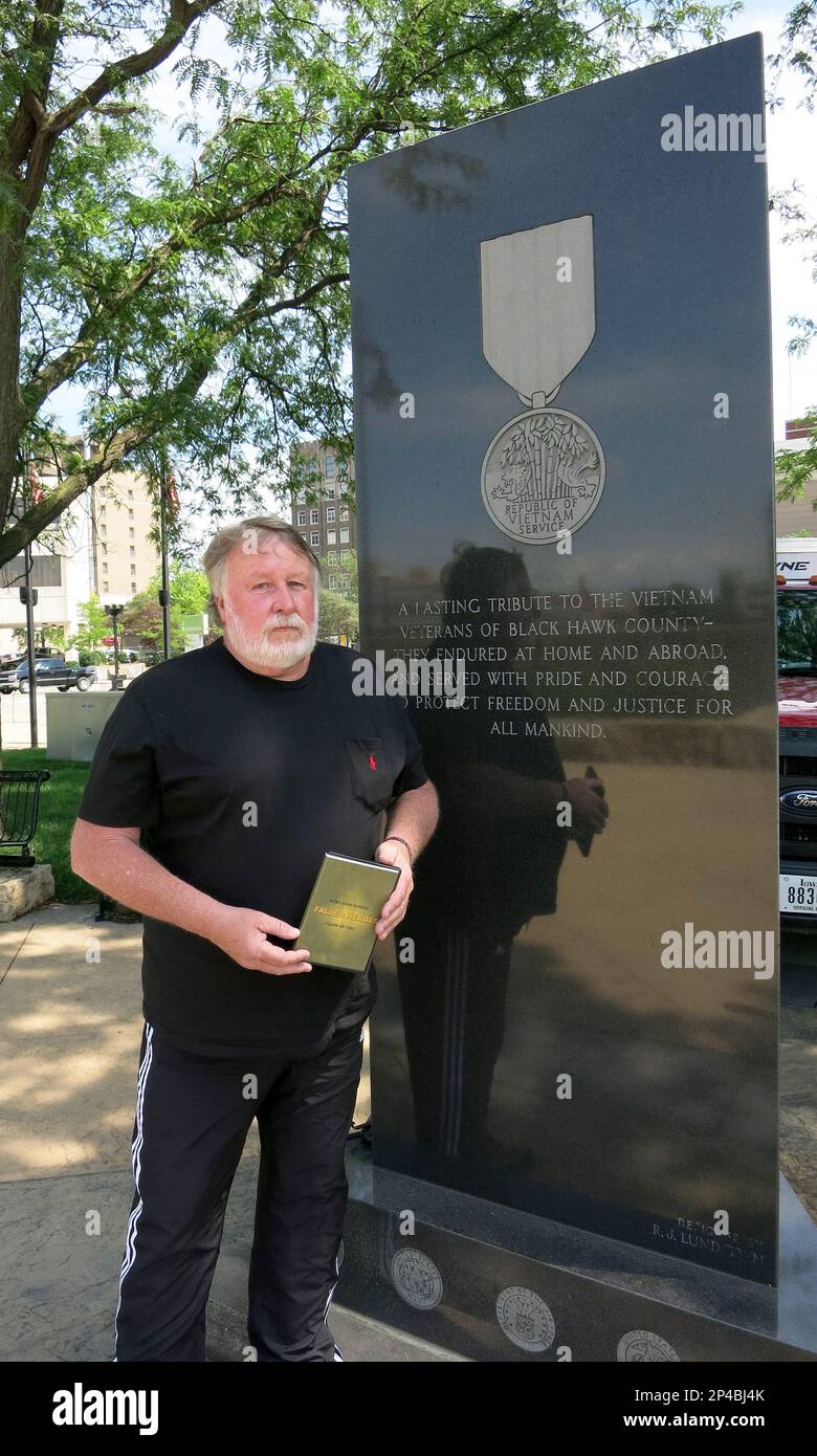 In this undated photo Jim Hamlyn poses for a photo by the Veitnam ...