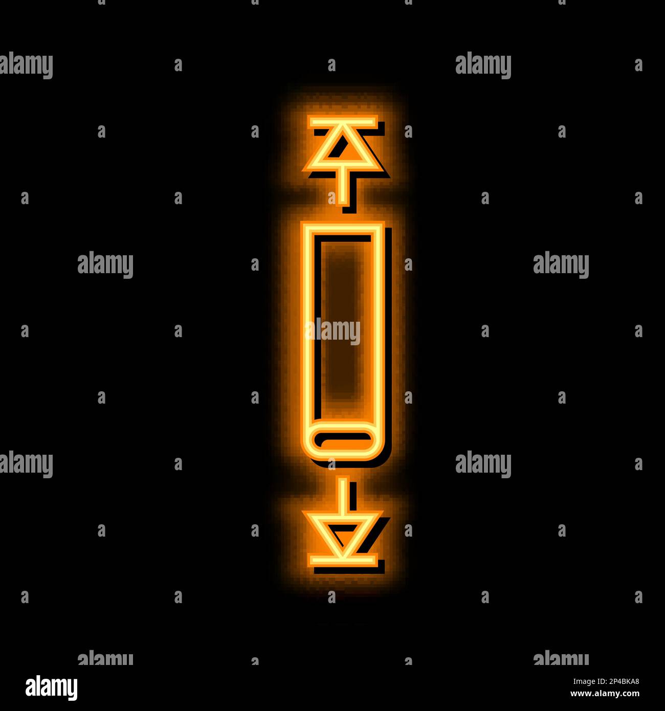 Scrolling neon Stock Vector Images - Alamy