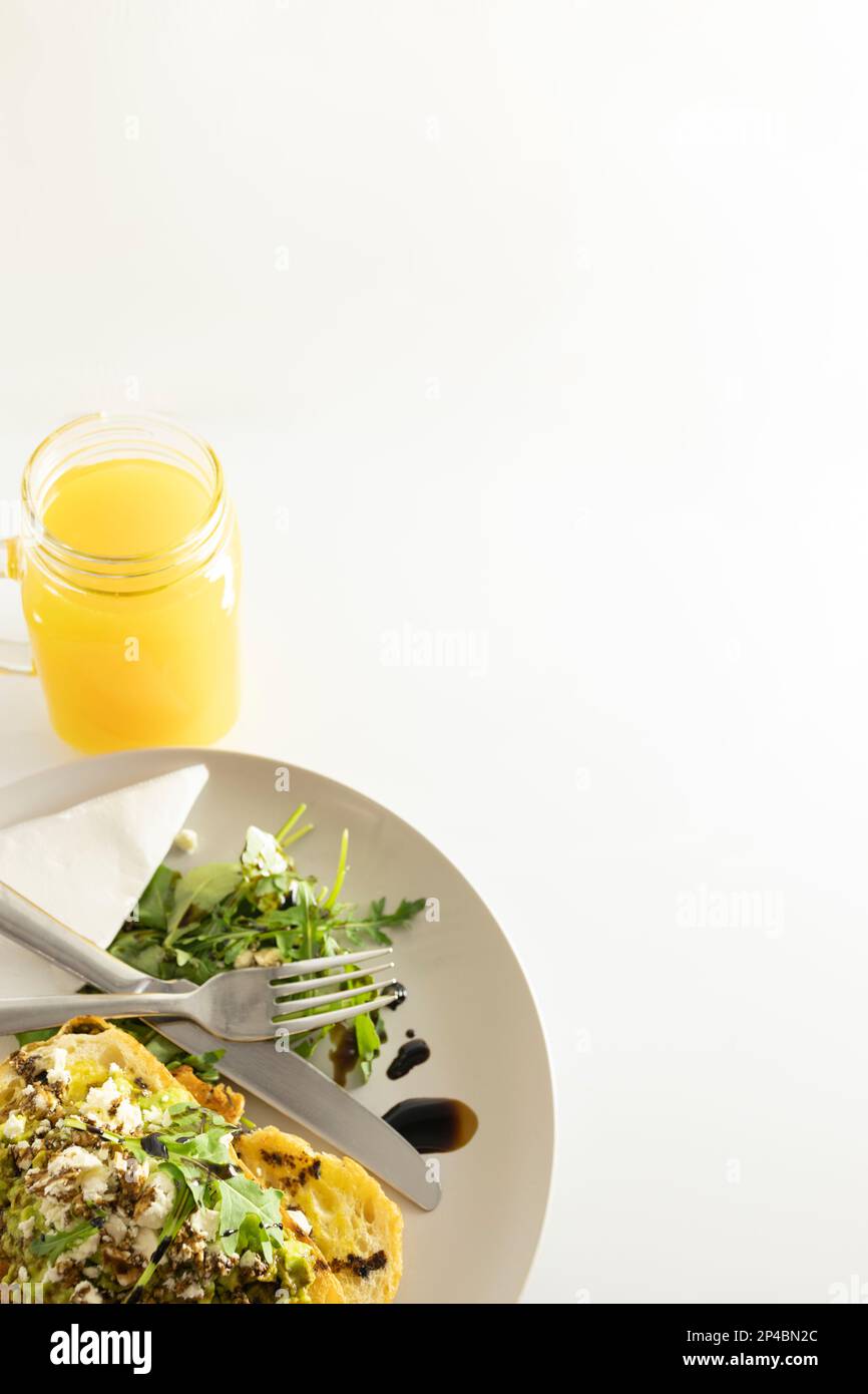 Smashed avocado with juice hi-res stock photography and images - Alamy