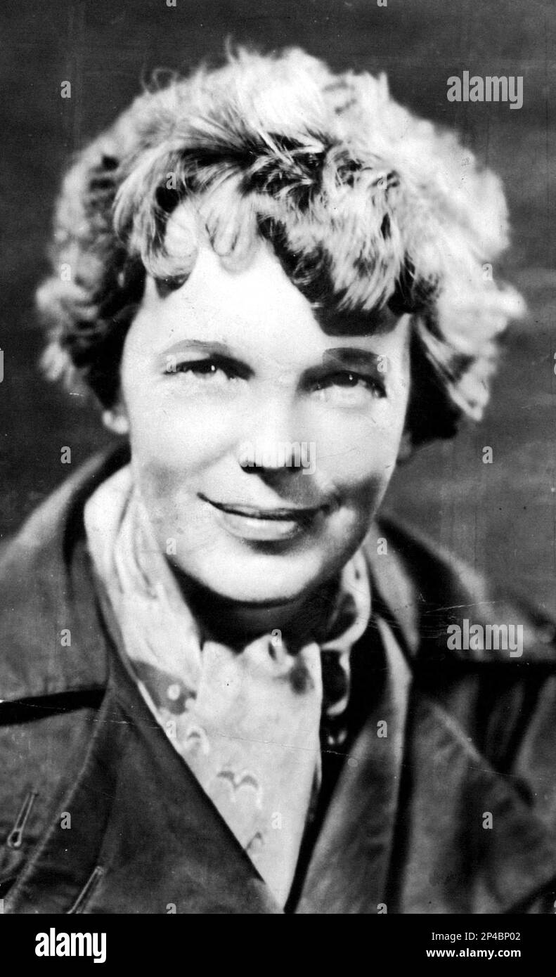This undated photo shows Amelia Earhart. Earhart investigator Ric ...
