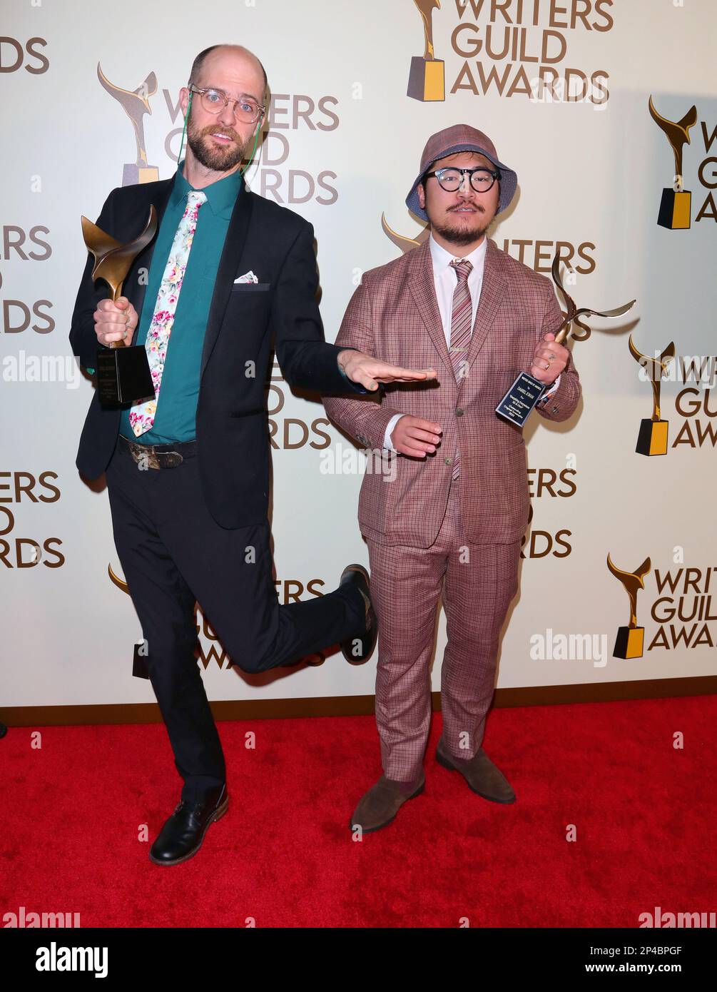 Daniel Kwan, Daniel Scheinert arrives at The 2023 Writers Guild Awards ...