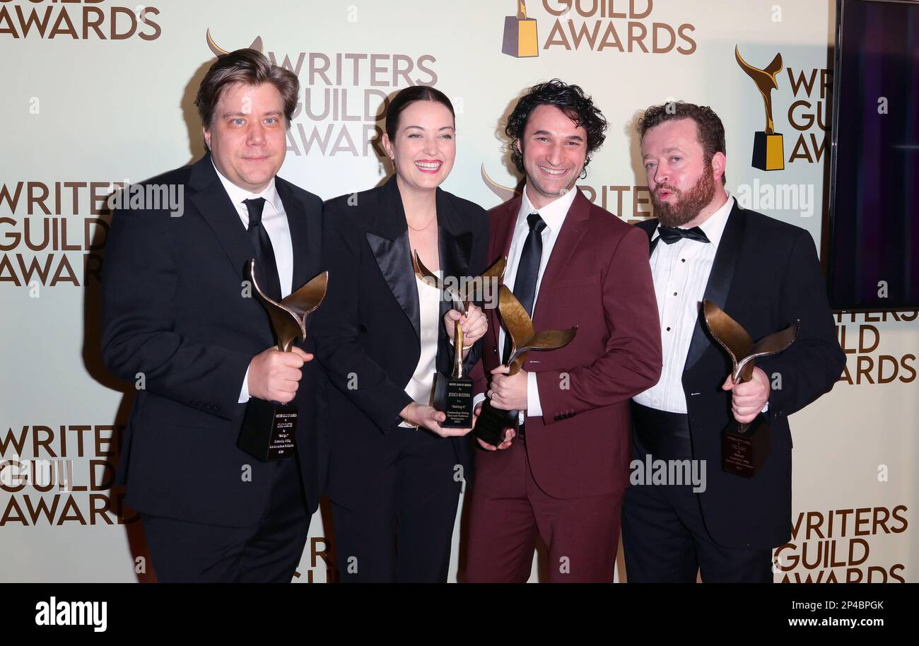 Century City, USA. 05th Mar, 2023. Chad Carter, Jessica McKenna, Zach ...