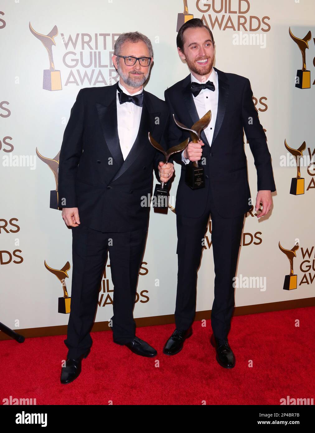 Elijah Aron, Patrick Metcalf arrives at The 2023 Writers Guild Awards ...