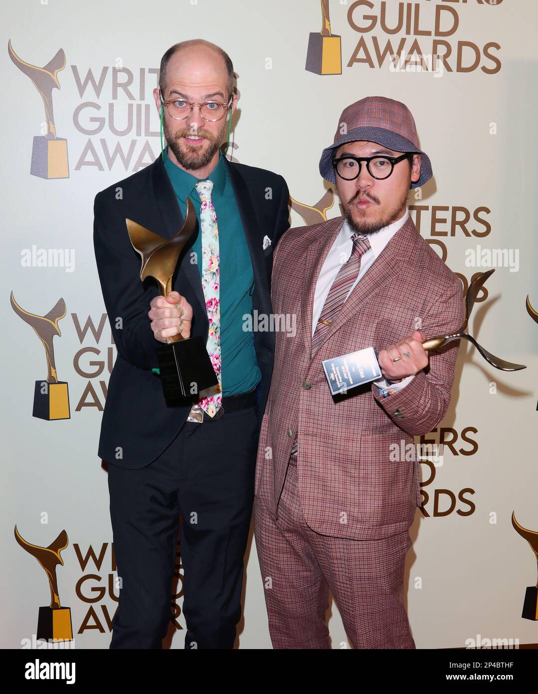 Daniel Kwan, Daniel Scheinert arrives at The 2023 Writers Guild Awards ...