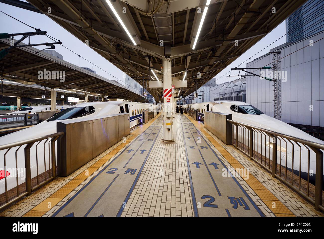 Shinkansen Bullet train at the Shin-Yokohama station, Japan Stock Photo - Alamy