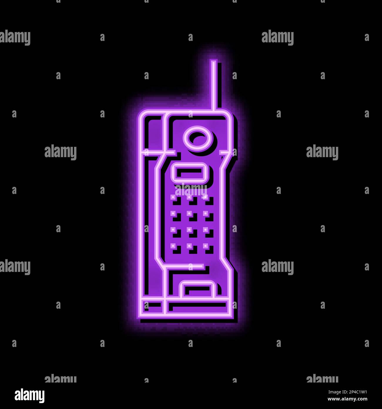 Glowing old mobile phone hi-res stock photography and images - Alamy