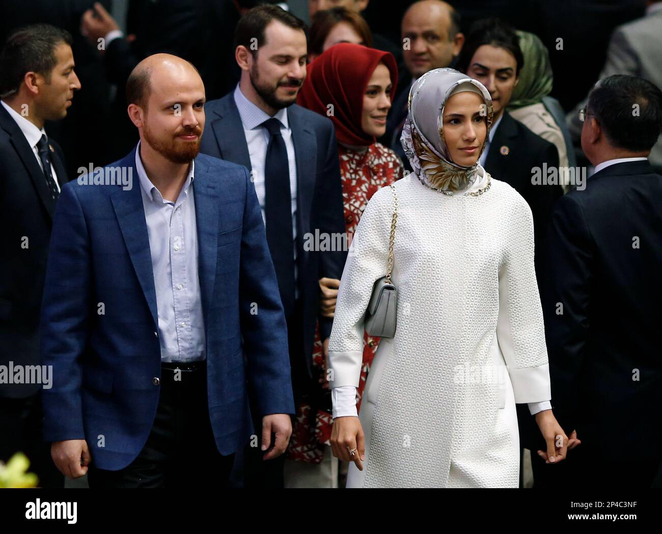 Children of Turkey's Prime Minister Recep Tayyip Erdogan, Bilal Erdogan ...