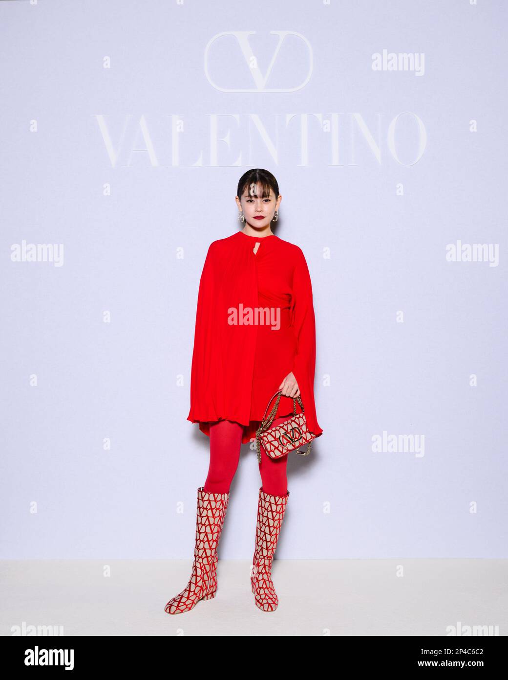 Emma Paris Fashion Week - Women F/W 23-24 Valentino Fashion Show ...