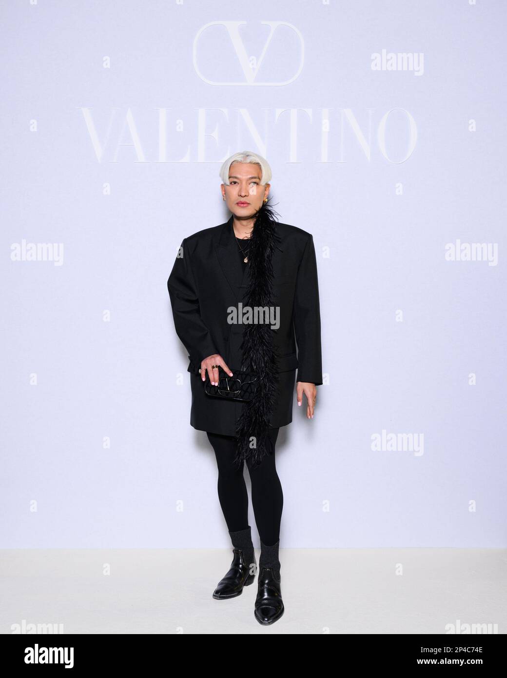 Bryan Boy Paris Fashion Week - Women F/W 23-24 Valentino Fashion Show ...