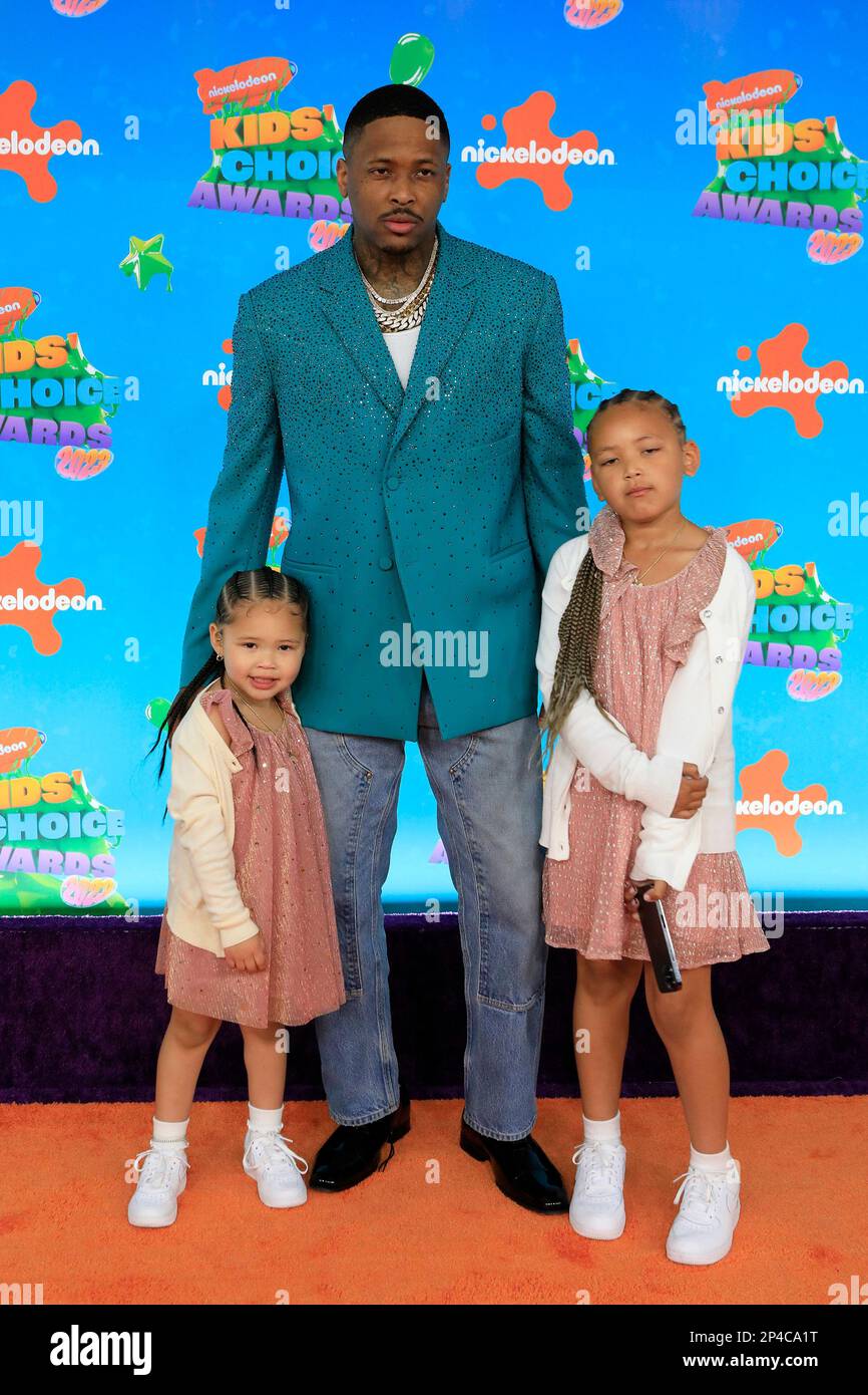 LOS ANGELES - MAR 4: Vibe Jackson, YG, Keenon Dequan Ray Jackson ...