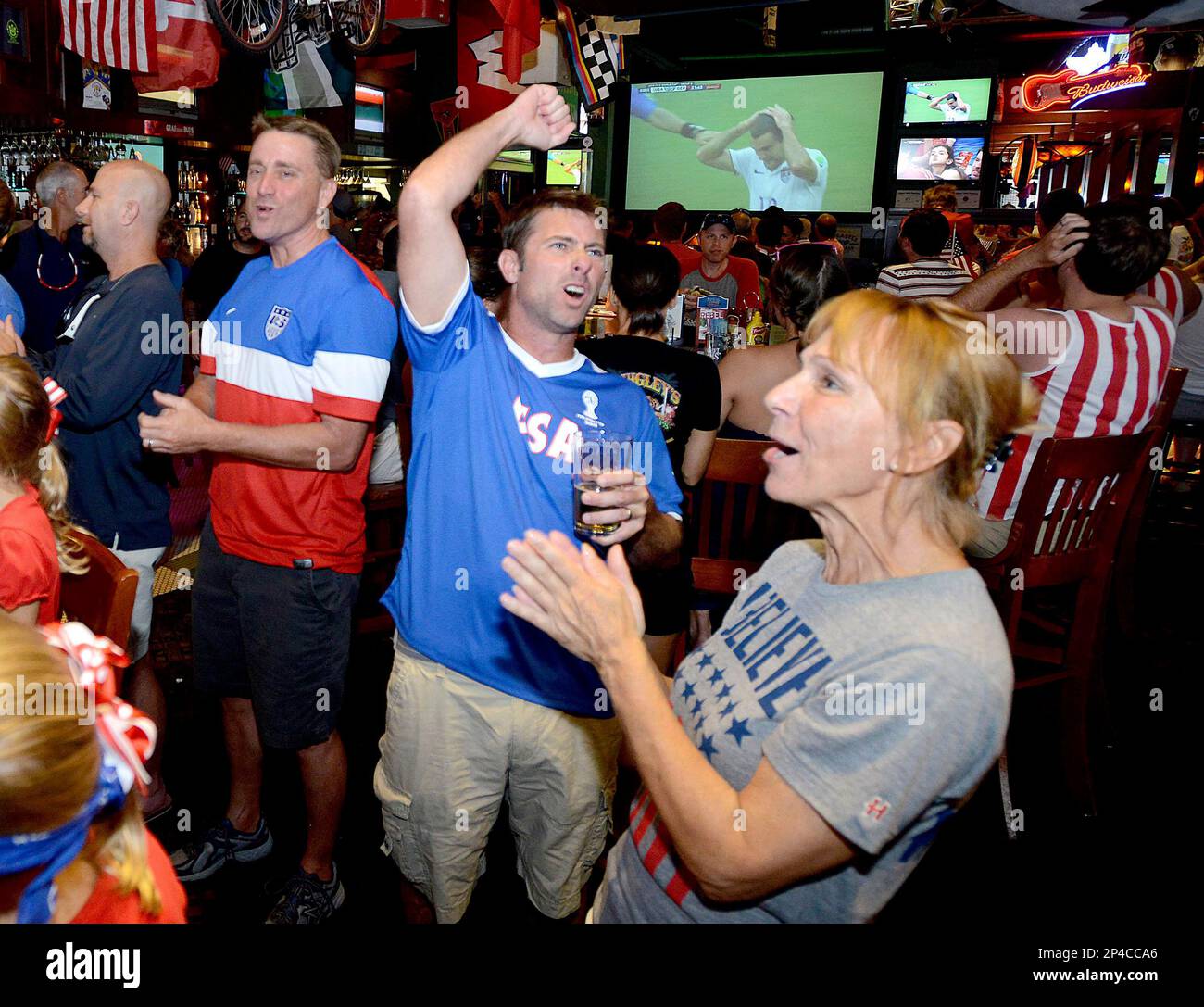 Tina Slater, right, a German-American, who lives in Destin, Fla ...
