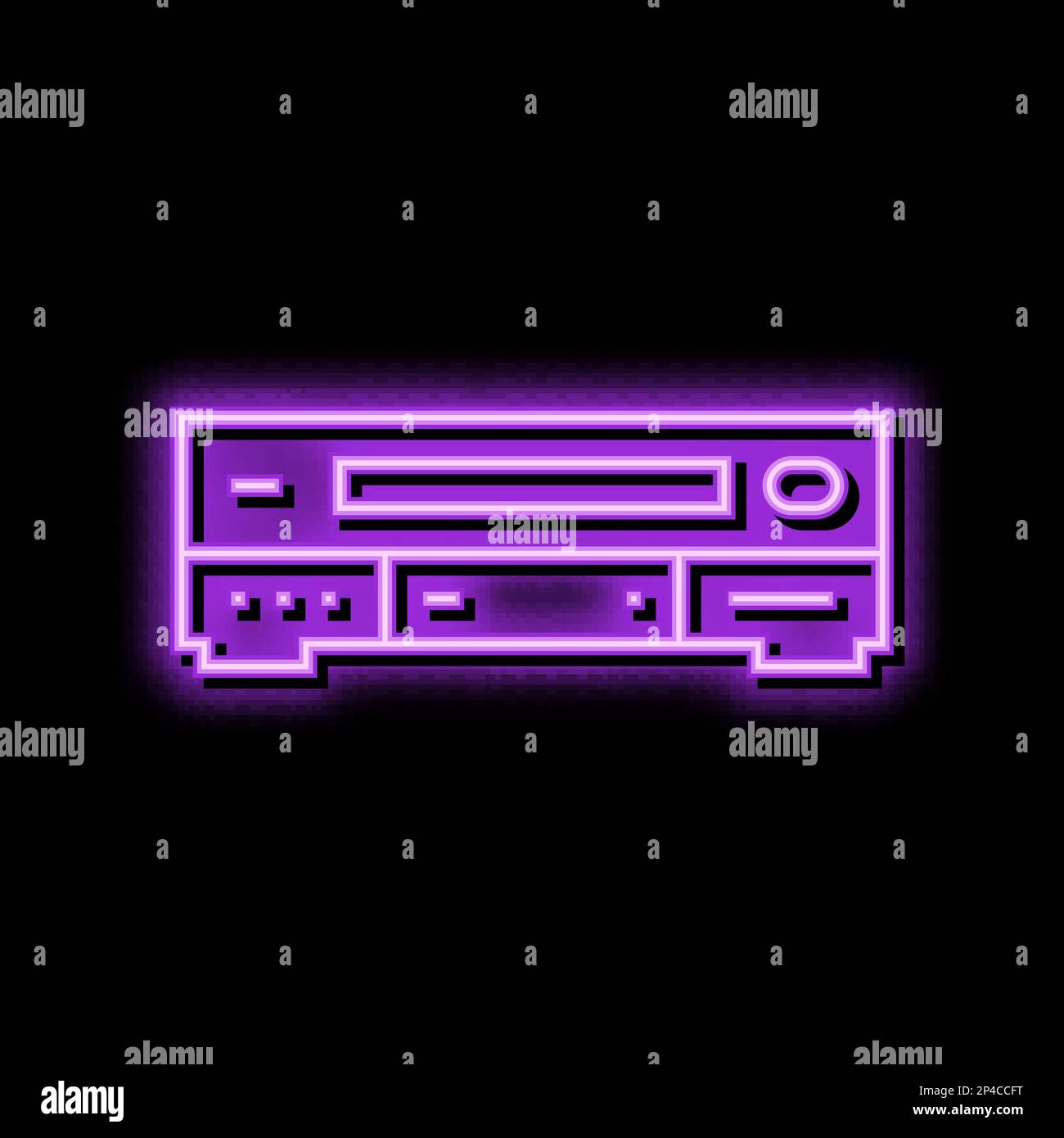 Old vhs player Stock Vector Images - Alamy