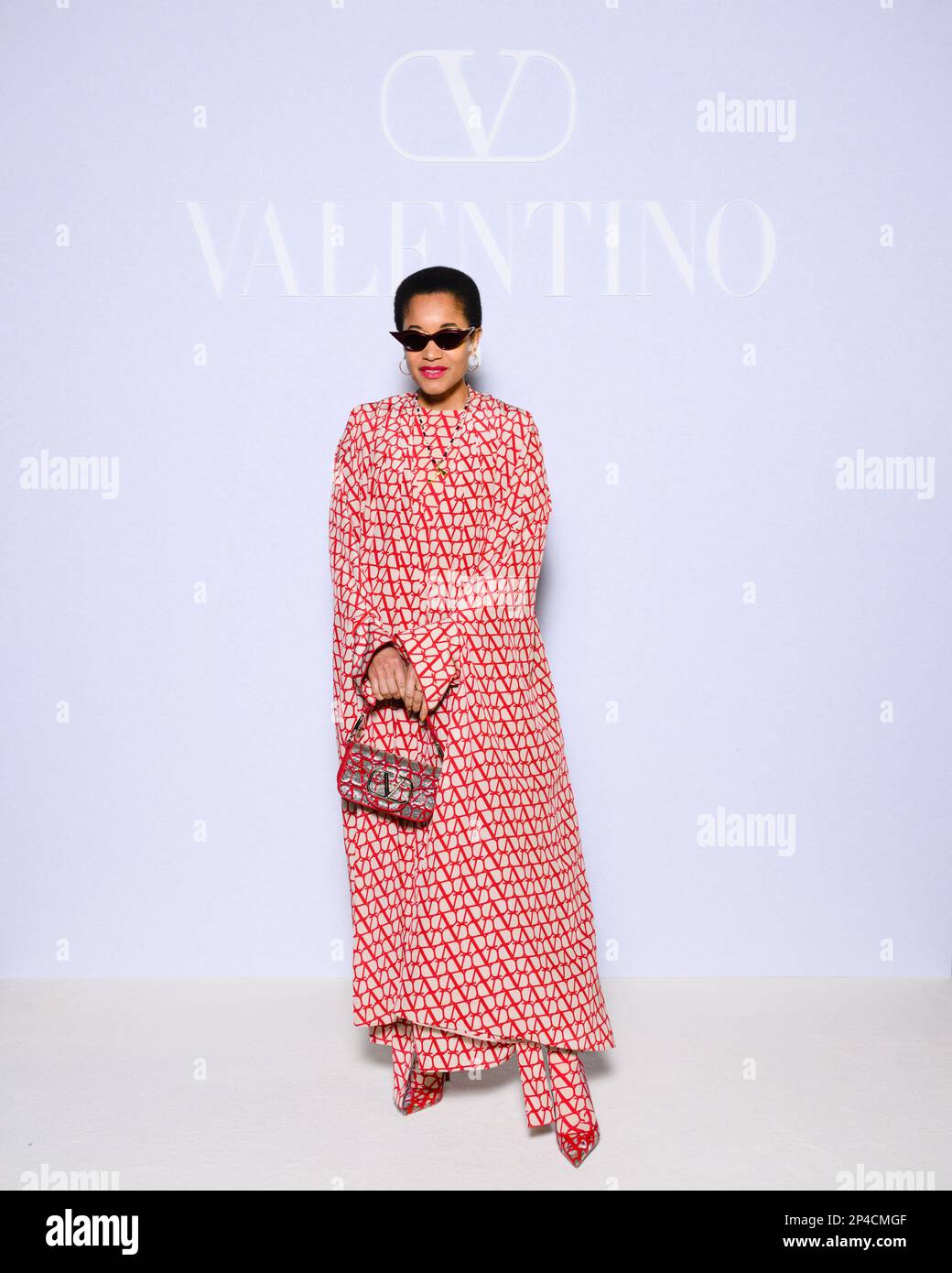 Tamu Mcpherson Paris Fashion Week - Women F/W 23-24 Valentino Fashion ...