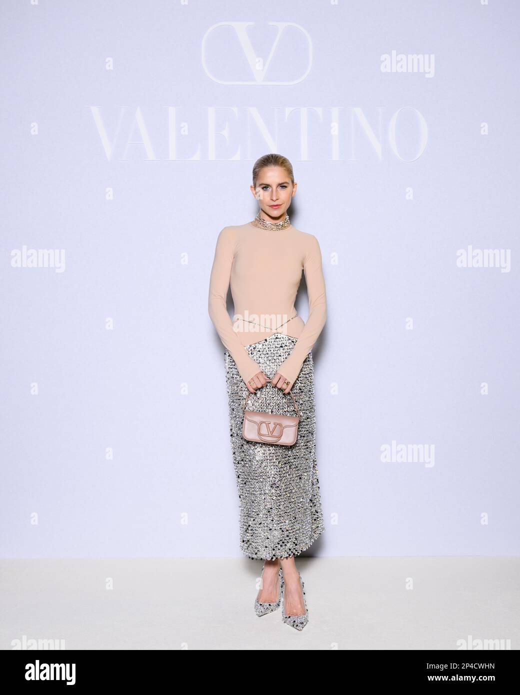 Caro Daur Paris Fashion Week - Women F/W 23-24 Valentino Fashion Show ...