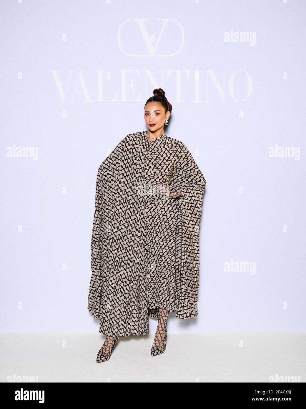 Shay Mitchell Paris Fashion Week - Women F/W 23-24 Valentino Fashion ...